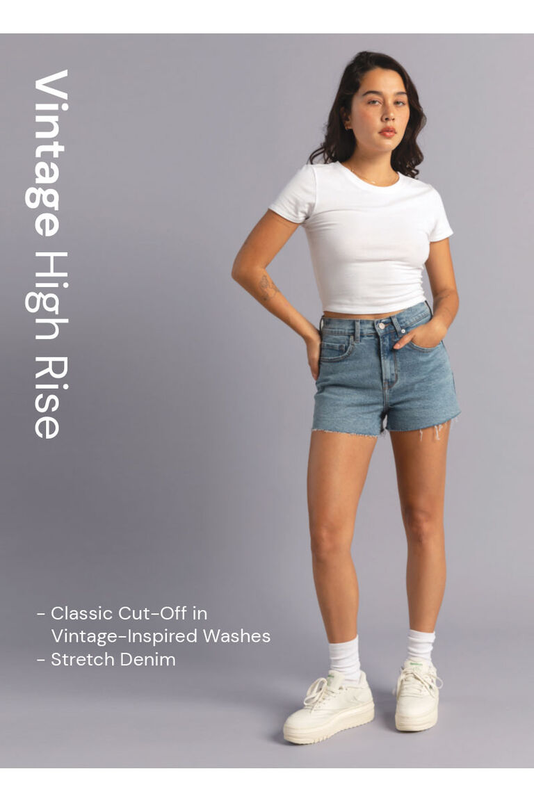 Vintage High Rise Shorts