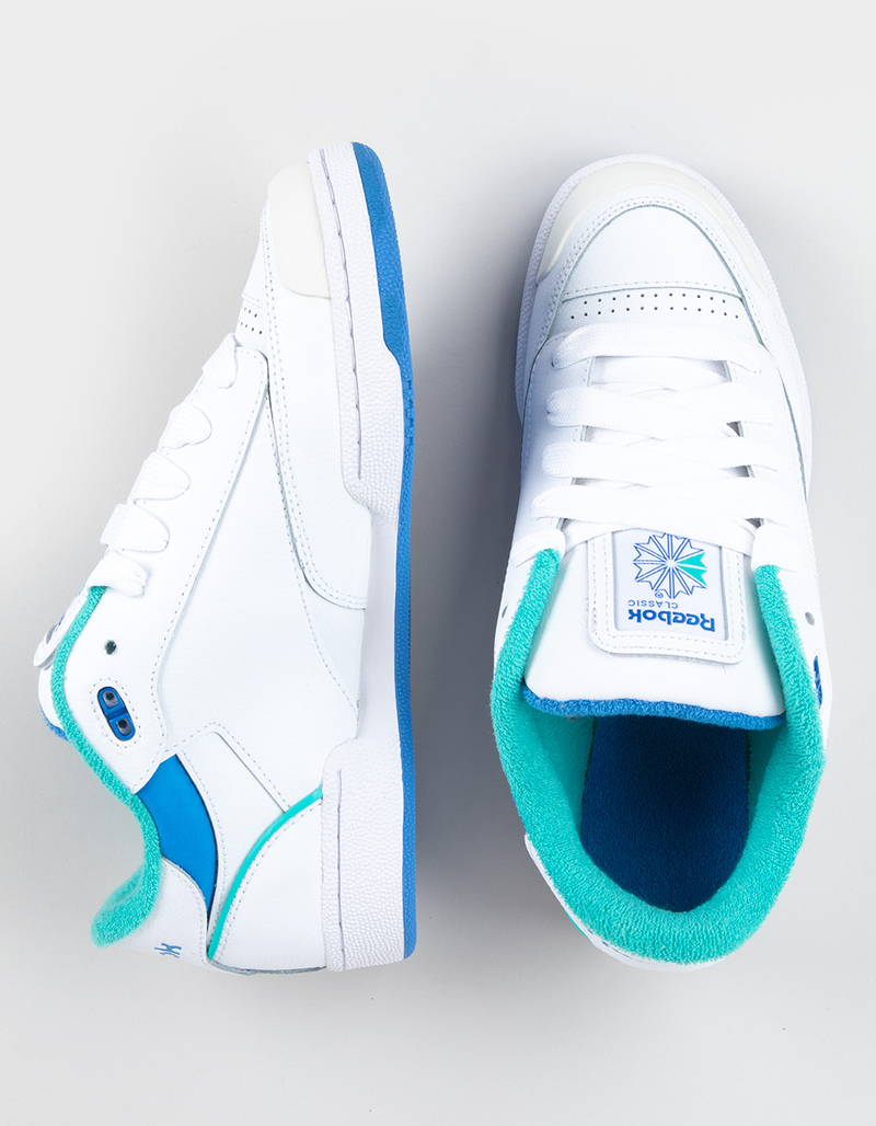 REEBOK Club C Bulc Shoes - WHT/RYL BLUE | Tillys