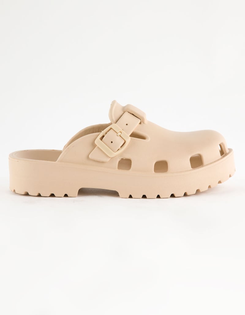 FREE PEOPLE Karlie Buckle Womens Clogs - SAND | Tillys