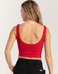 FULL TILT Seamless Low Back Womens Tank Top - RED | Tillys