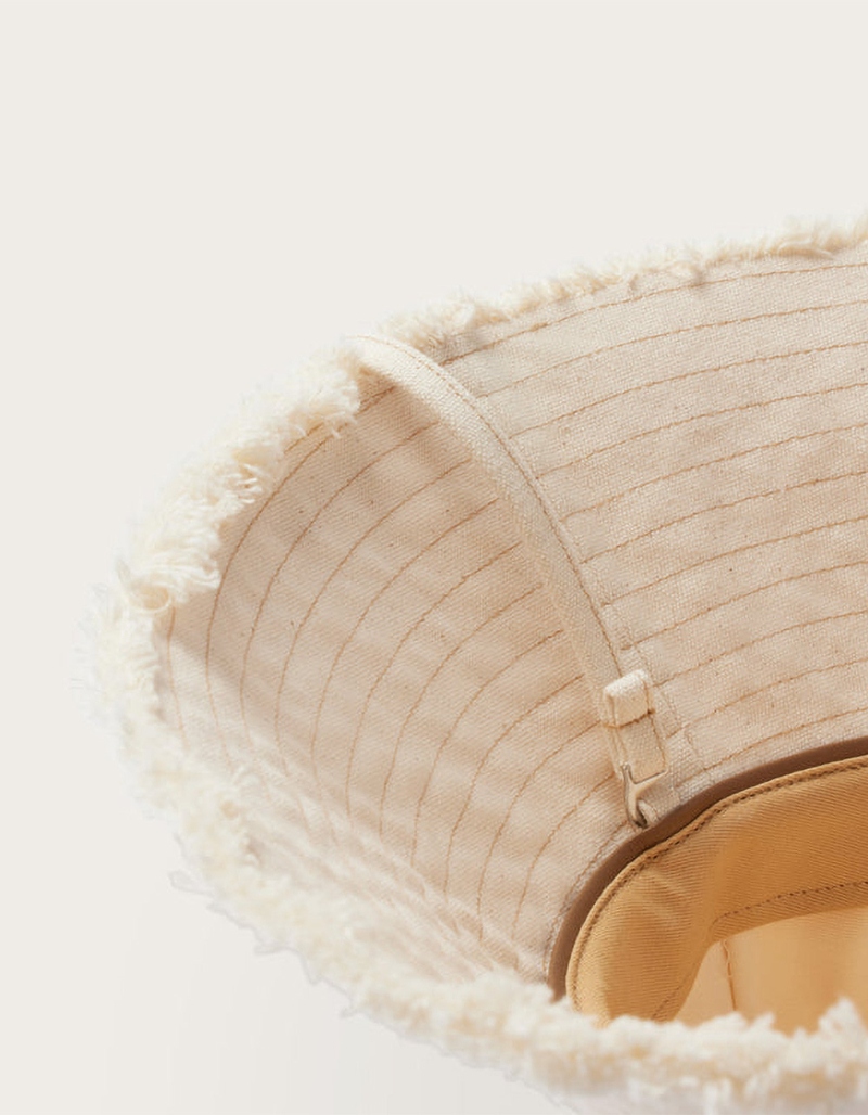 HEMLOCK HAT CO. Ibiza Womens Wide Brim Bucket Hat - NATURAL | Tillys