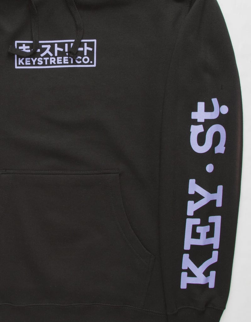 KEY STREET Katakana Mens Hoodie - BLACK - L | Tillys