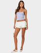 EDIKTED Bethany Mesh Tank Top - LT PURPLE | Tillys