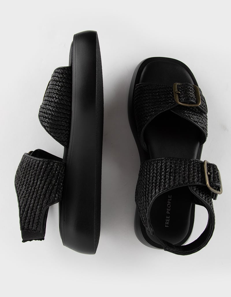 FREE PEOPLE Mandi Weave Womens Sandals - BLACK | Tillys