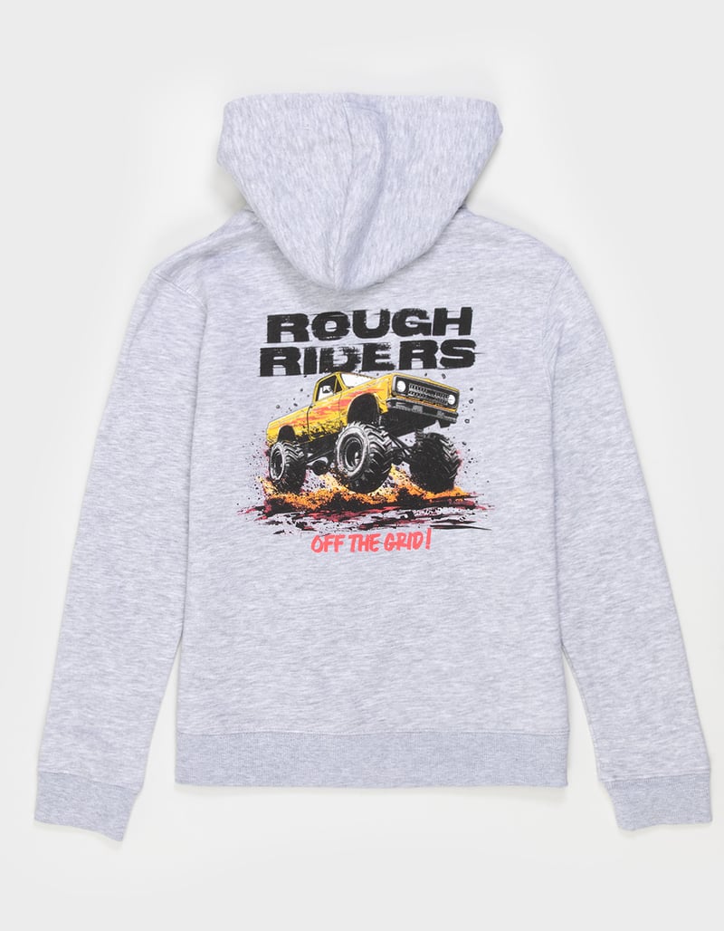 RSQ Boys Rough Rider Zip-Up Hoodie - HEATHER GRAY | Tillys