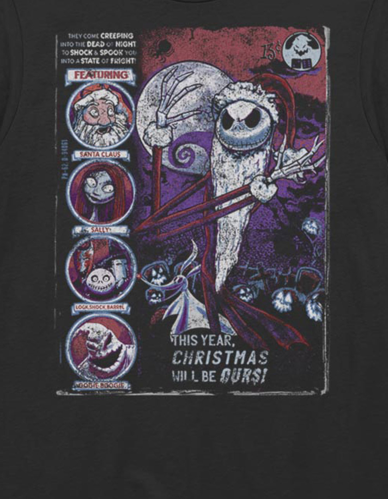 THE NIGHTMARE BEFORE CHRISTMAS Santa Curse Unisex Tee - BLACK | Tillys