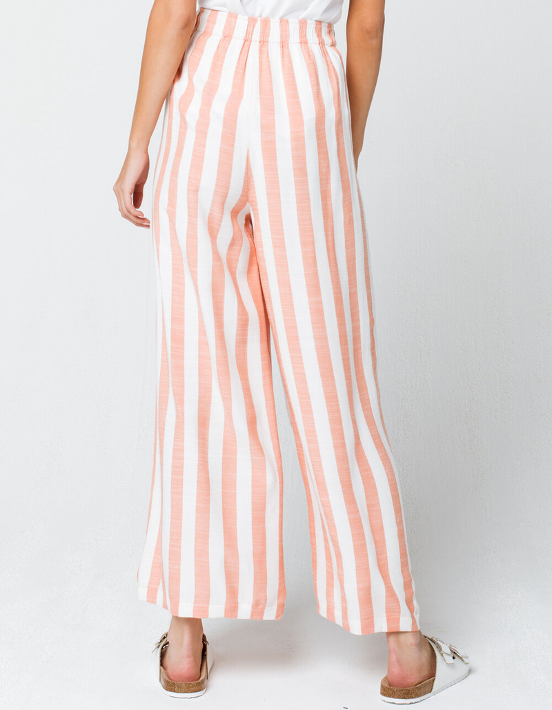 VOLCOM Coco Beach Womens Belted Pants - WHITE COMBO | Tillys