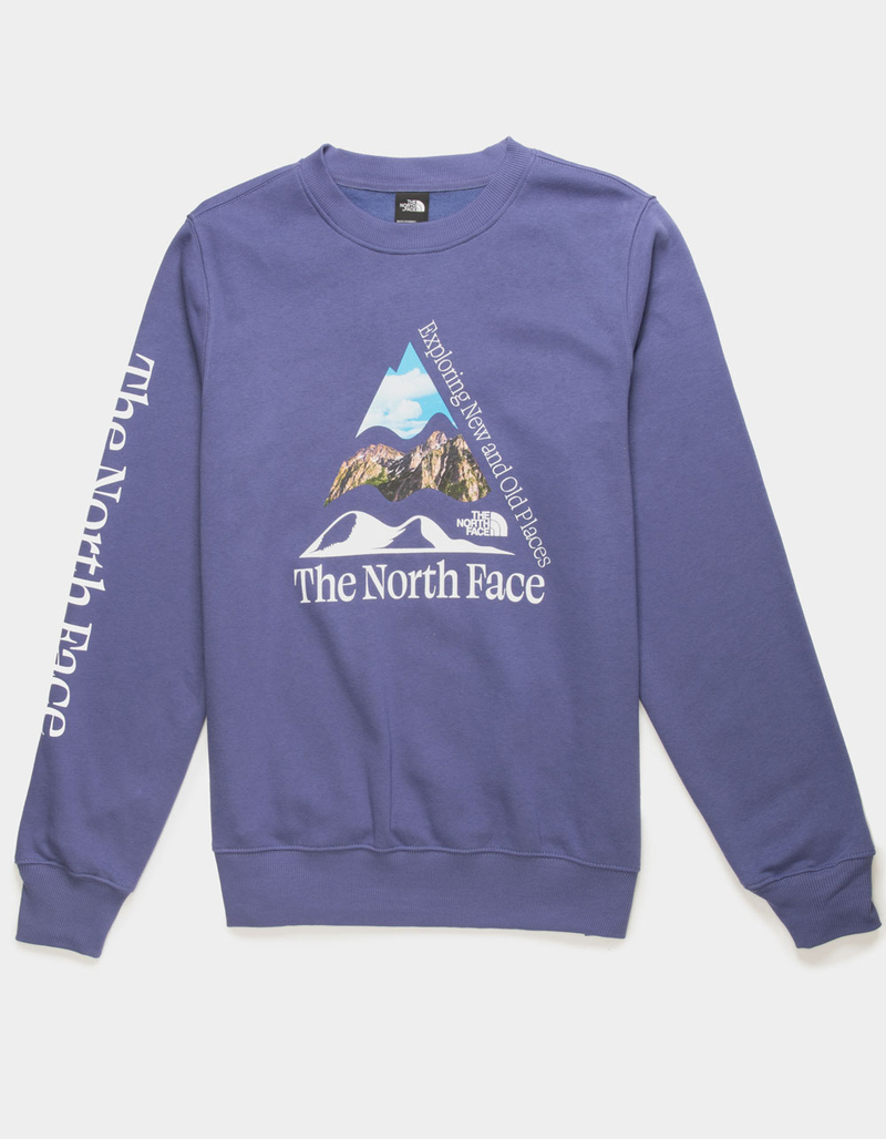 THE NORTH FACE Places We Love Mens Crew Sweatshirt - BLUE | Tillys