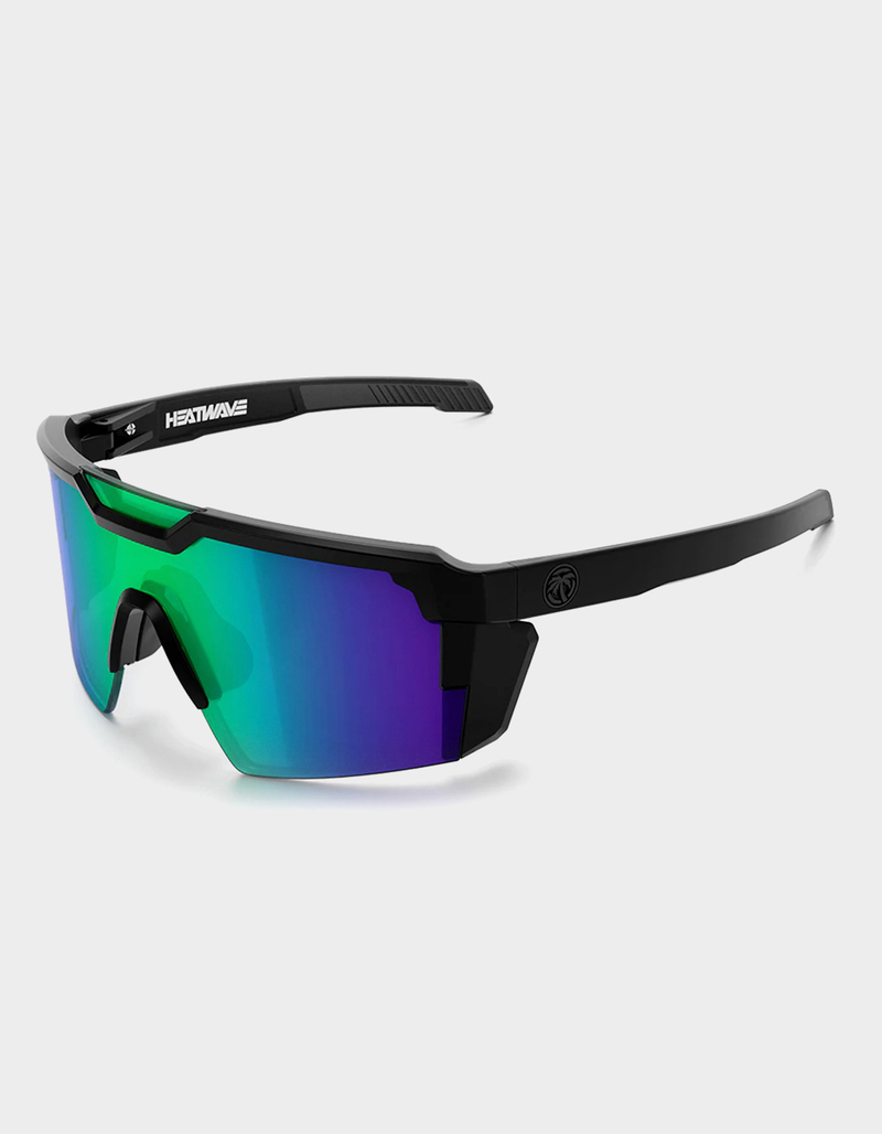 HEAT WAVE VISUAL Future Tech PIFF Z87+ Sunglasses - BLK/BLUE - ONE SIZE ...