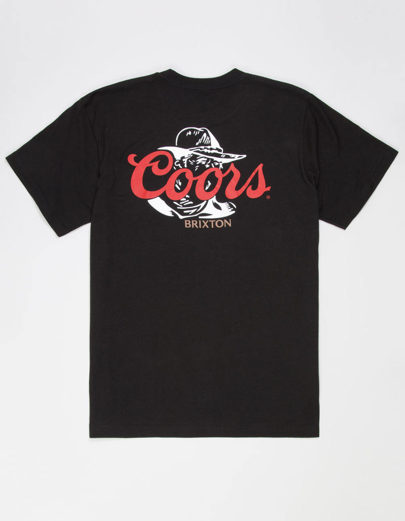 BRIXTON x Coors Wayne Mens Tee - BLACK - XXL | Tillys