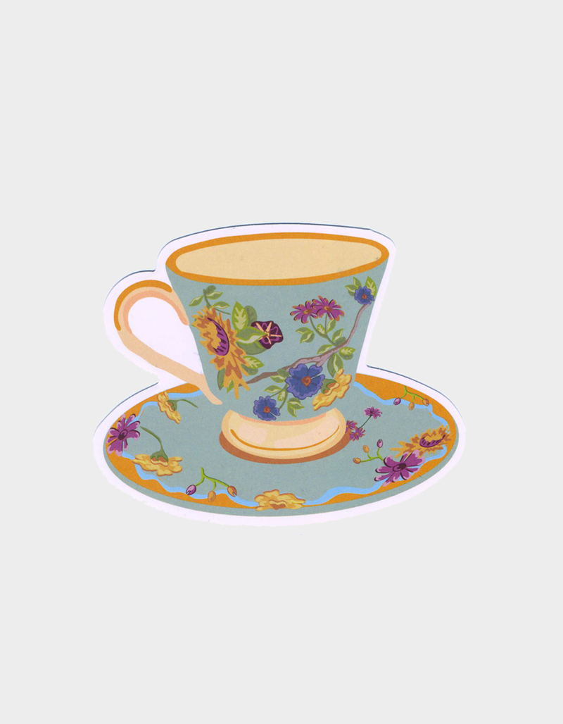 Tea Time Sticker - MULTI - ONE SIZE | Tillys