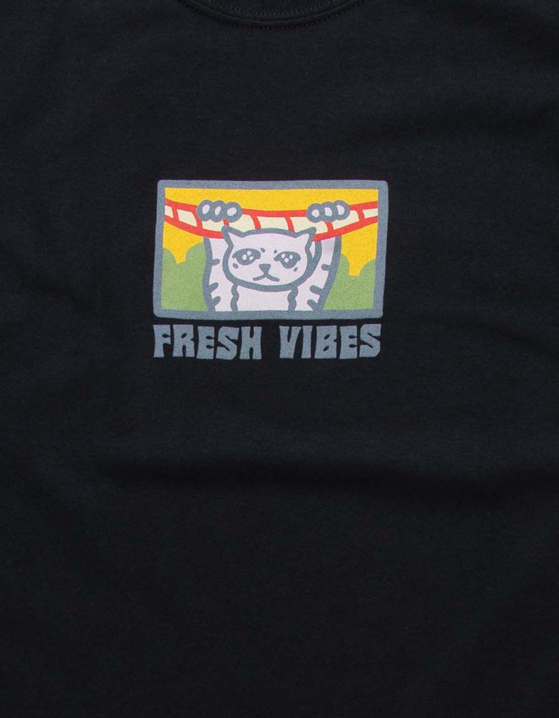 FRESH VIBES 5 Somewhere Mens Tee - BLACK - L | Tillys