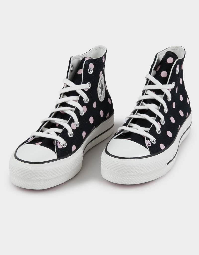 CONVERSE Chuck Taylor All Star Lift Womens Platform Polka Dot Shoes ...