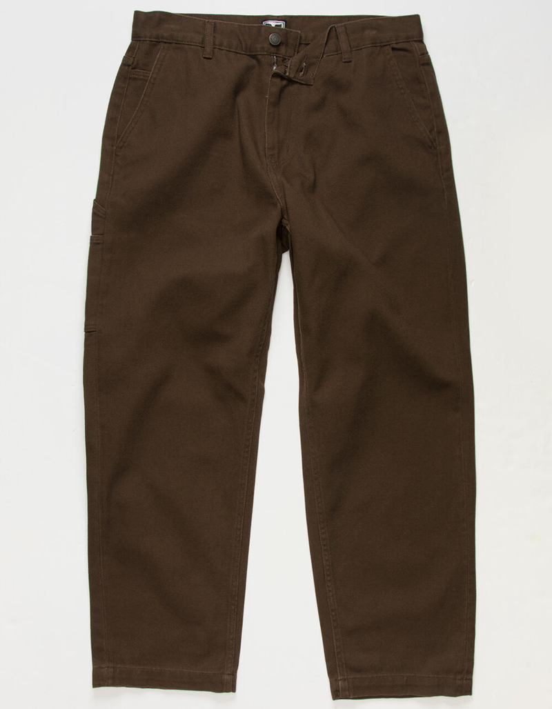 OBEY Hard Work Carpenter Bull Mens Pants - BROWN - 30 | Tillys