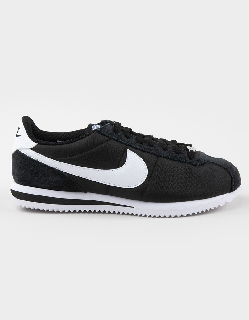 NIKE Cortez Textile Mens Shoes - BLK/WHT - 12 | Tillys