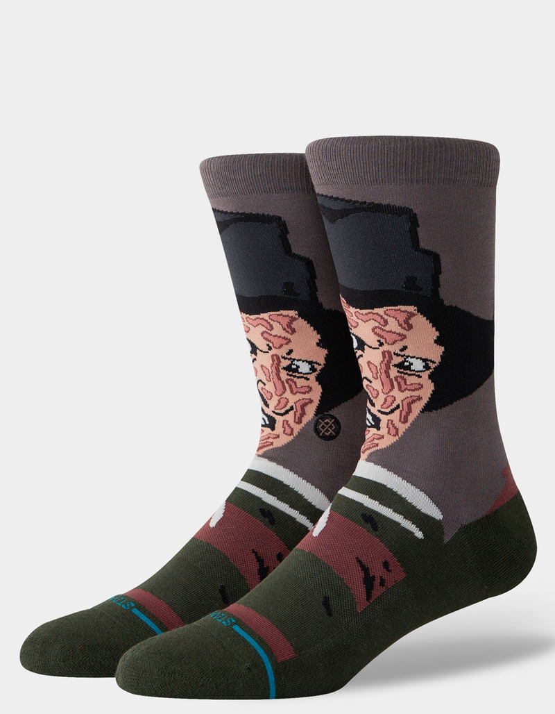STANCE x Freddy Nightmare Mens Crew Socks - MULTI - M | Tillys