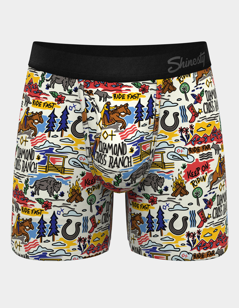 SHINESTY x Diamond Cross Ranch The Rowdy Rodeo Mens Boxer Briefs ...
