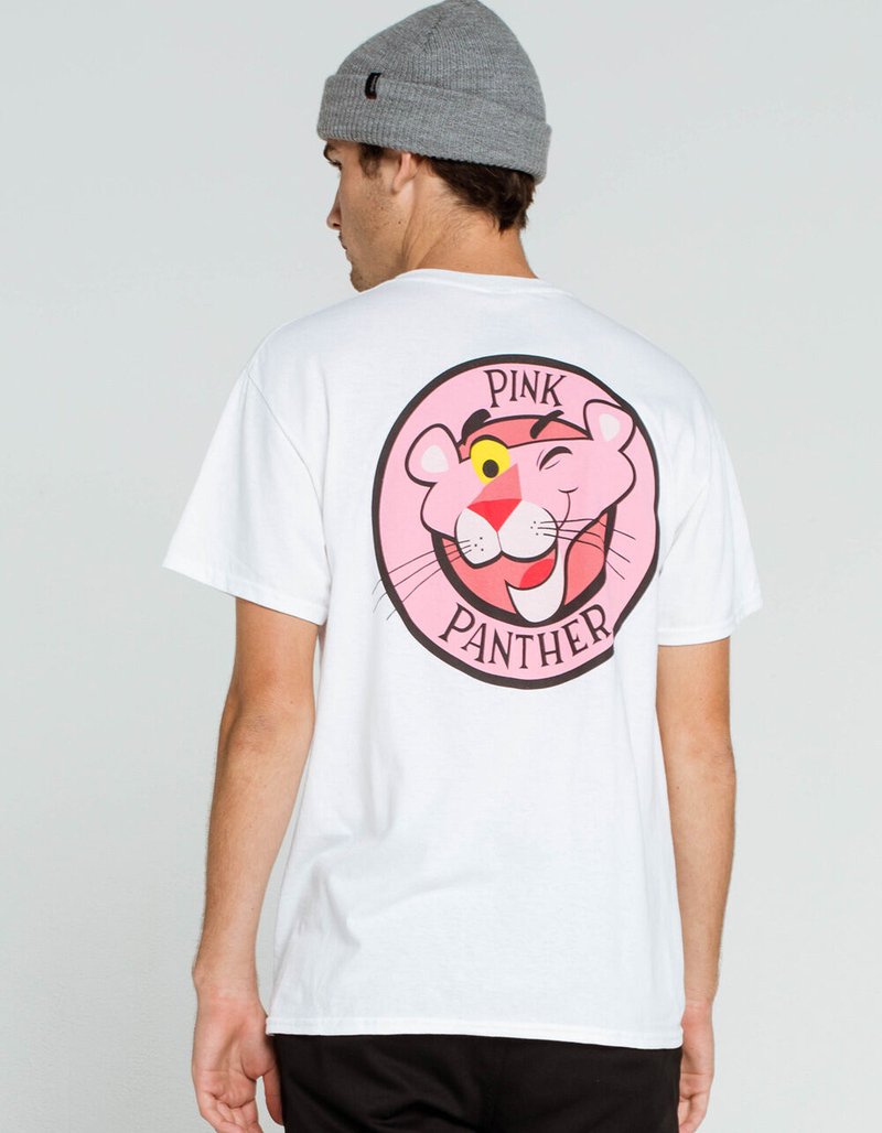 NEON RIOT Pink Panther Wink Mens White T-Shirt - WHITE - M | Tillys