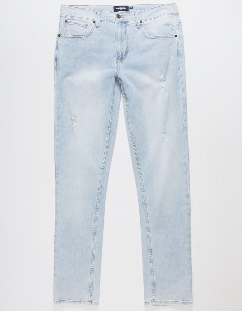 RSQ Mens Slim Jeans - LIGHT DESTRUCT | Tillys