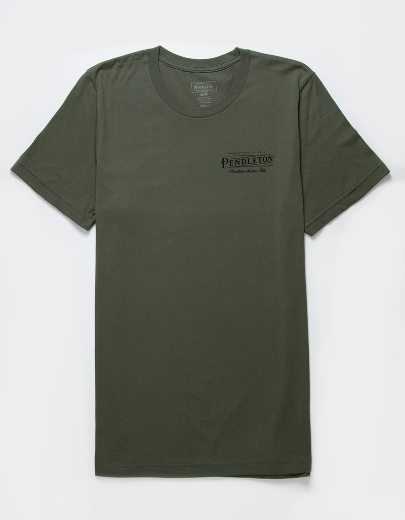 PENDLETON Vintage Logo Mens Tee - MILITARY - XXL | Tillys