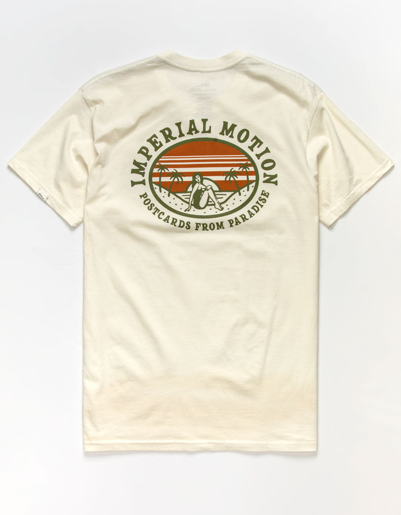 IMPERIAL MOTION Postcards From Paradise Mens T-Shirt - BONE - S | Tillys