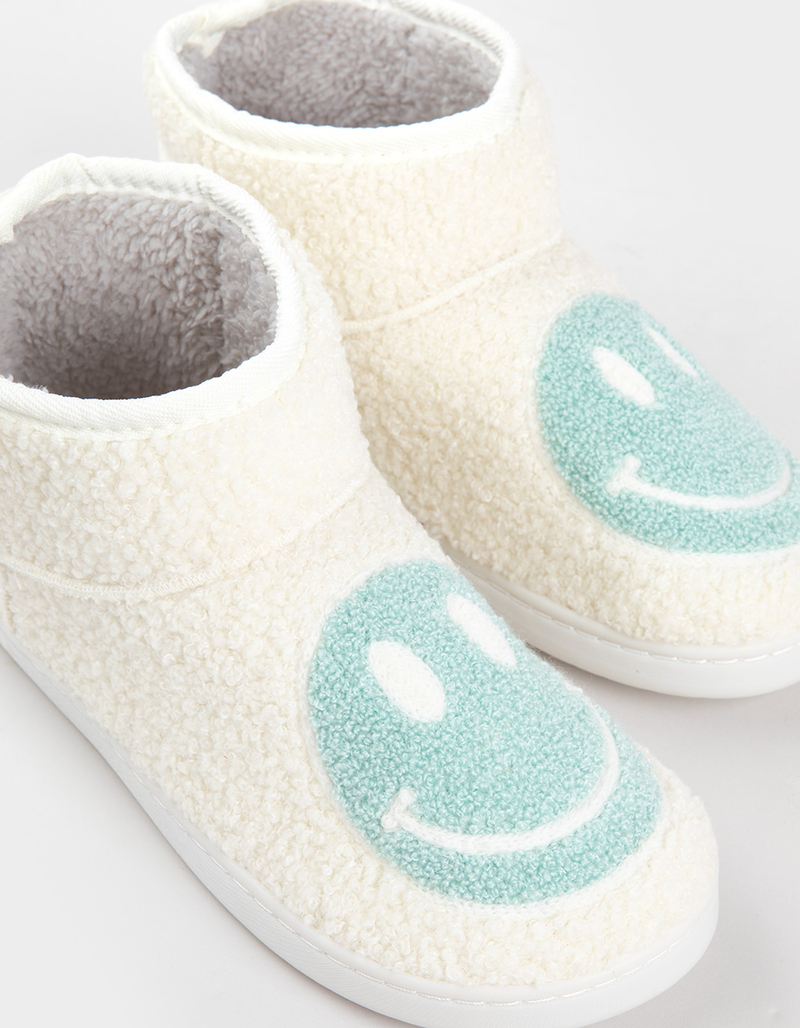 MIA Chill Happy Face Womens Bootie Slippers - SAGE | Tillys