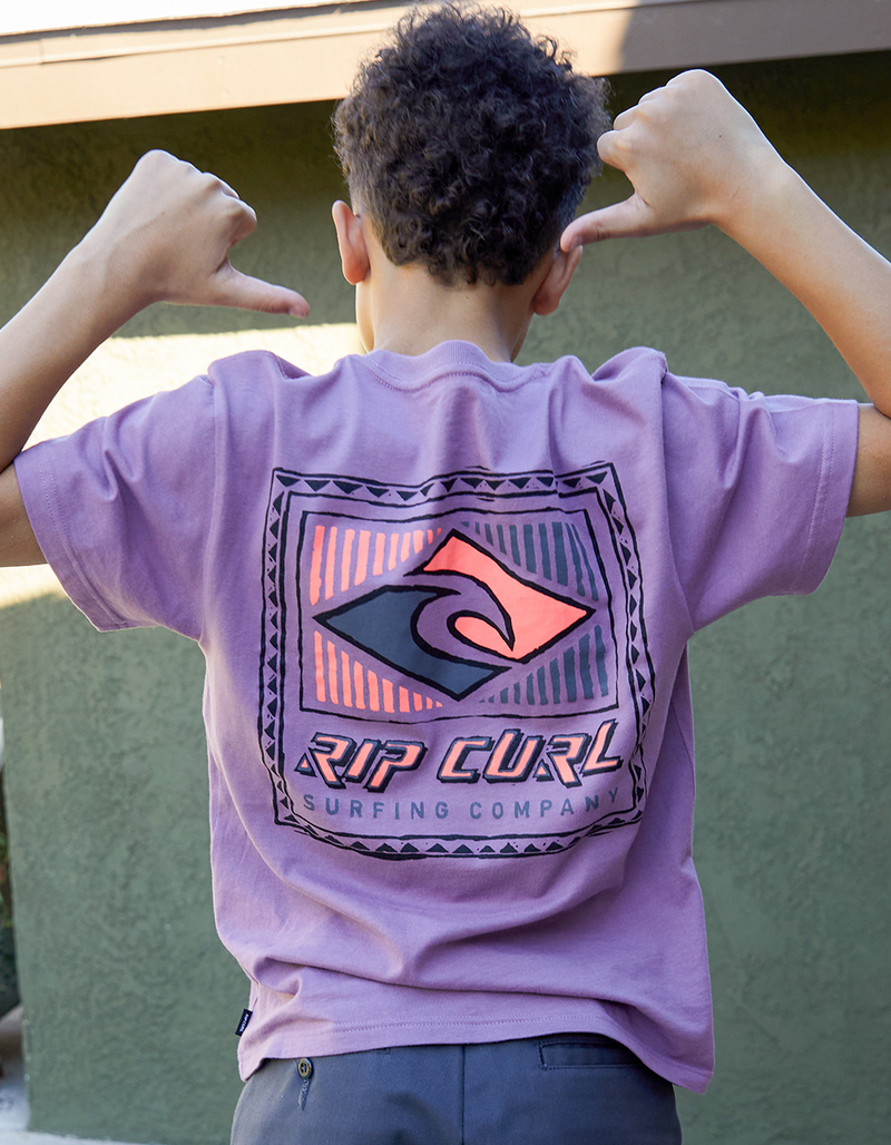 RIP CURL Traditions Boys Tee - PURPLE | Tillys