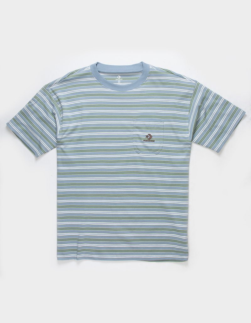 CONVERSE Striped Star Chevron Pocket Mens Tee - LAVENDAR | Tillys