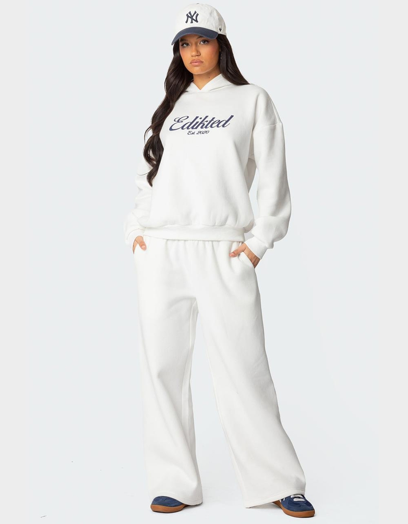 EDIKTED Miss Edikted Sweatpants - WHITE - M | Tillys