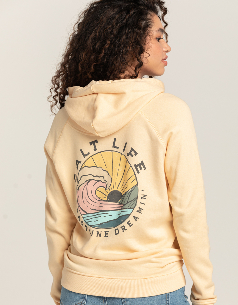 SALT LIFE Coastline Dreamin Womens Hoodie - BUTTER | Tillys