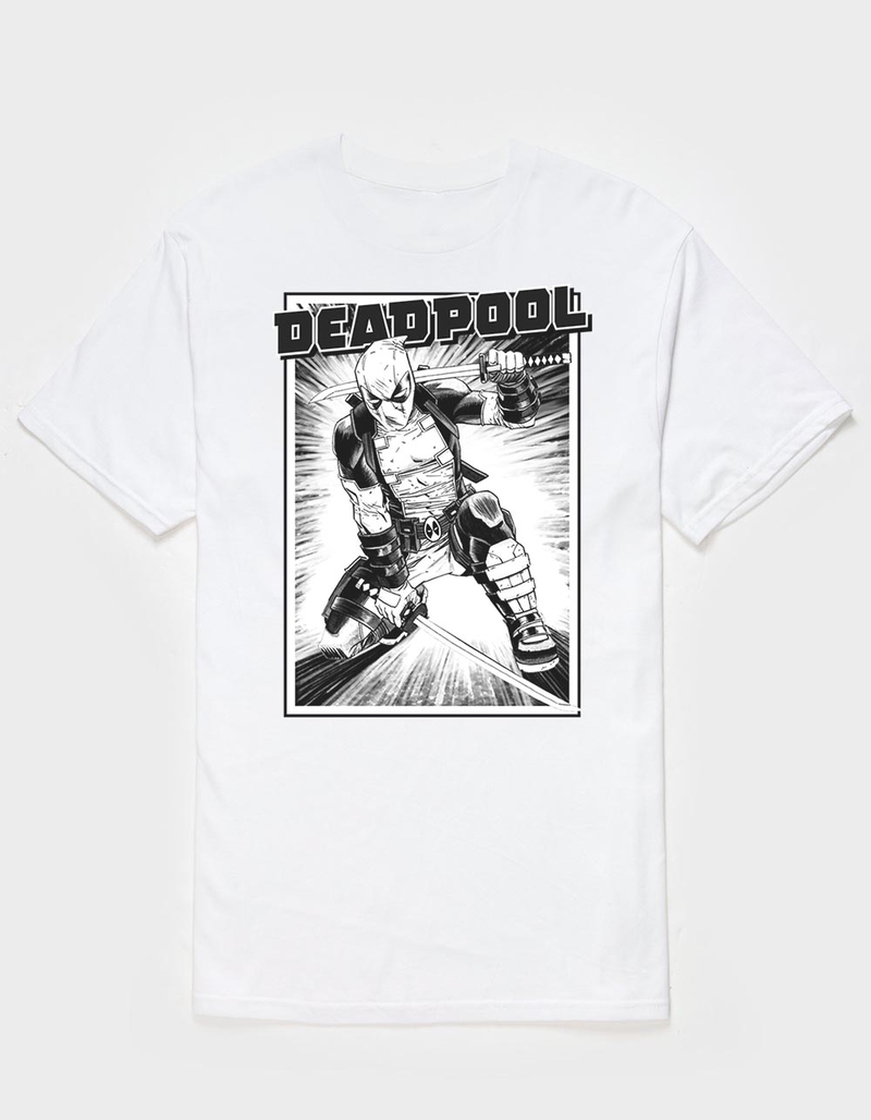 DEADPOOL Samurai Stance Unisex Tee - WHITE | Tillys