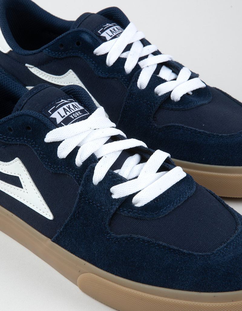 LAKAI York Mens Shoes - NAVY/WHITE | Tillys