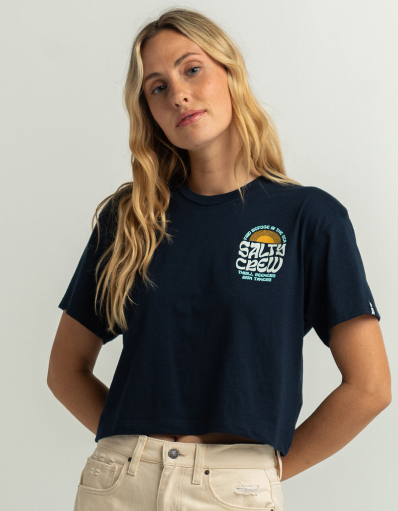 SALTY CREW Womens Skimmer Tee - NAVY | Tillys