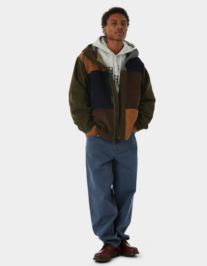 HUF Contrast Cord Mountain Mens Jacket - AVOCADO | Tillys