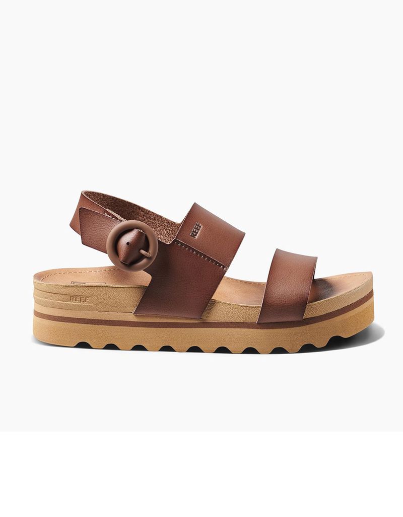 REEF Vista Hi Buckle Womens Platform Sandals - BROWN - 11 | Tillys