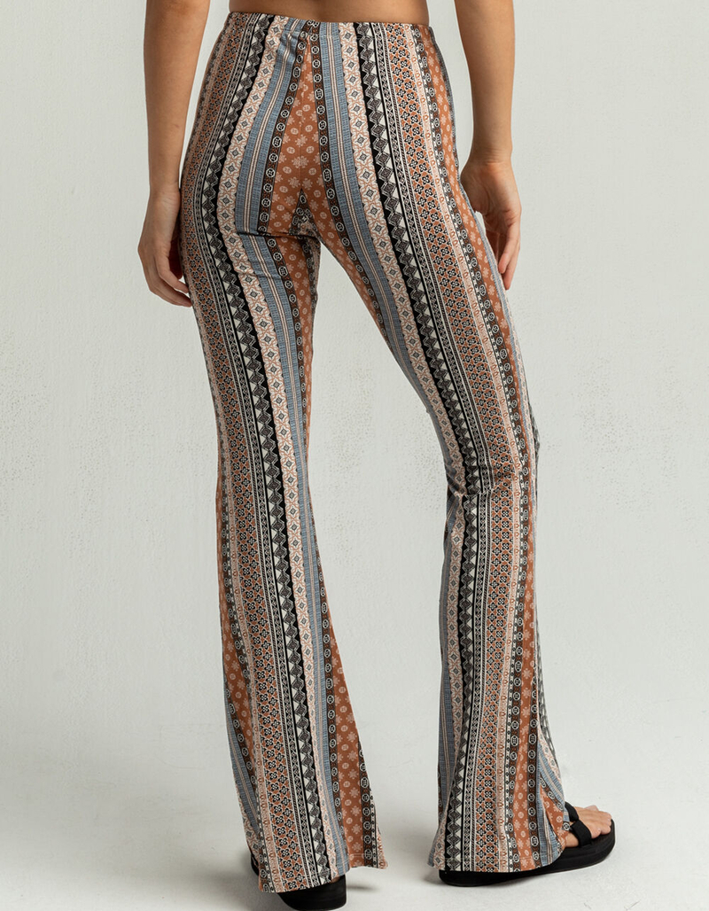 Sky And Sparrow Print Womens Flare Pants Brwco Tillys