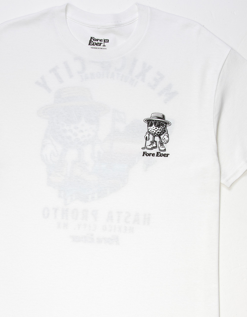 FORE EVER Mexico City Invitational Mens Tee - WHITE | Tillys