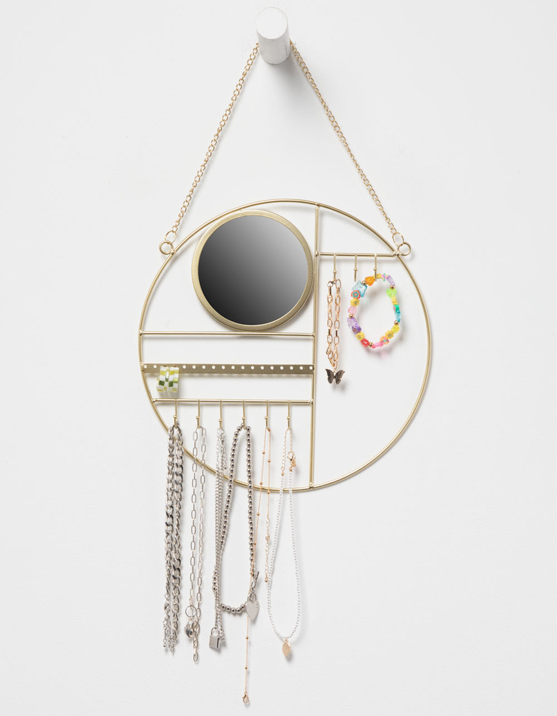 Chloe Wall Jewelry Storage - BRASS - ONE SIZE | Tillys