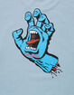 SANTA CRUZ Screaming Hand Mens Tee - LIGHT BLUE | Tillys