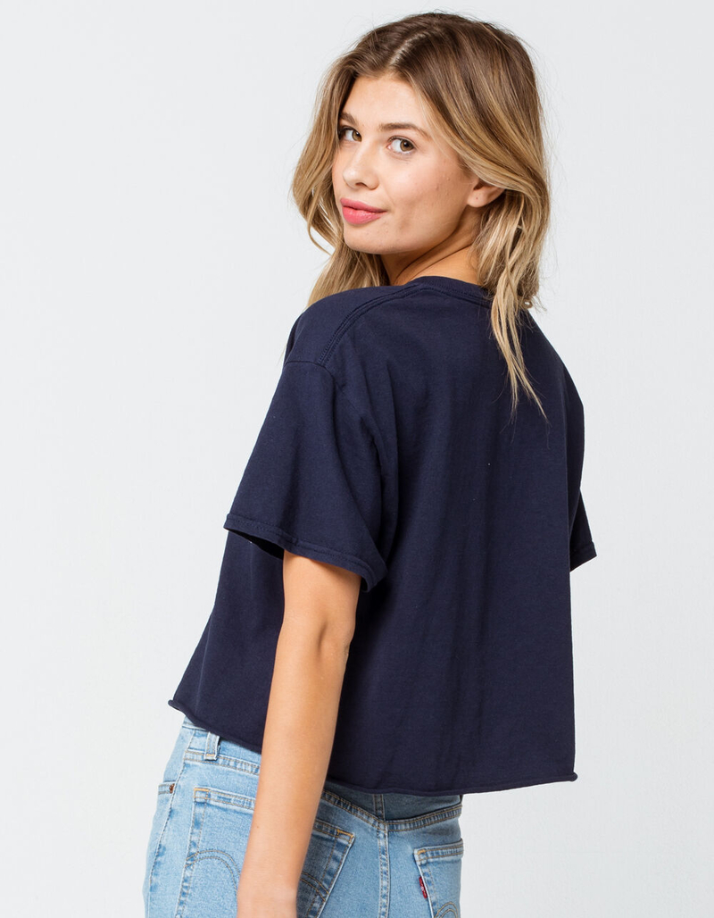 FULL TILT USA Womens Crop Tee - NAVY | Tillys