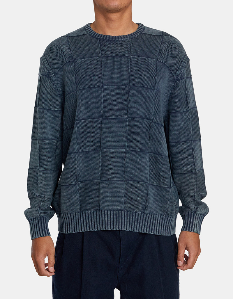 RVCA Hi Grade Boro Mens Sweater - INDIGO | Tillys