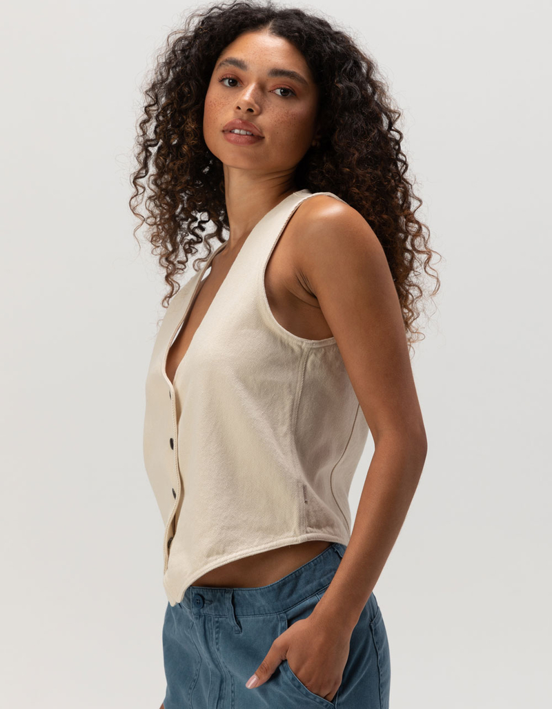 BRIXTON Ryder Womens Vest - ANTIQUE WHITE | Tillys