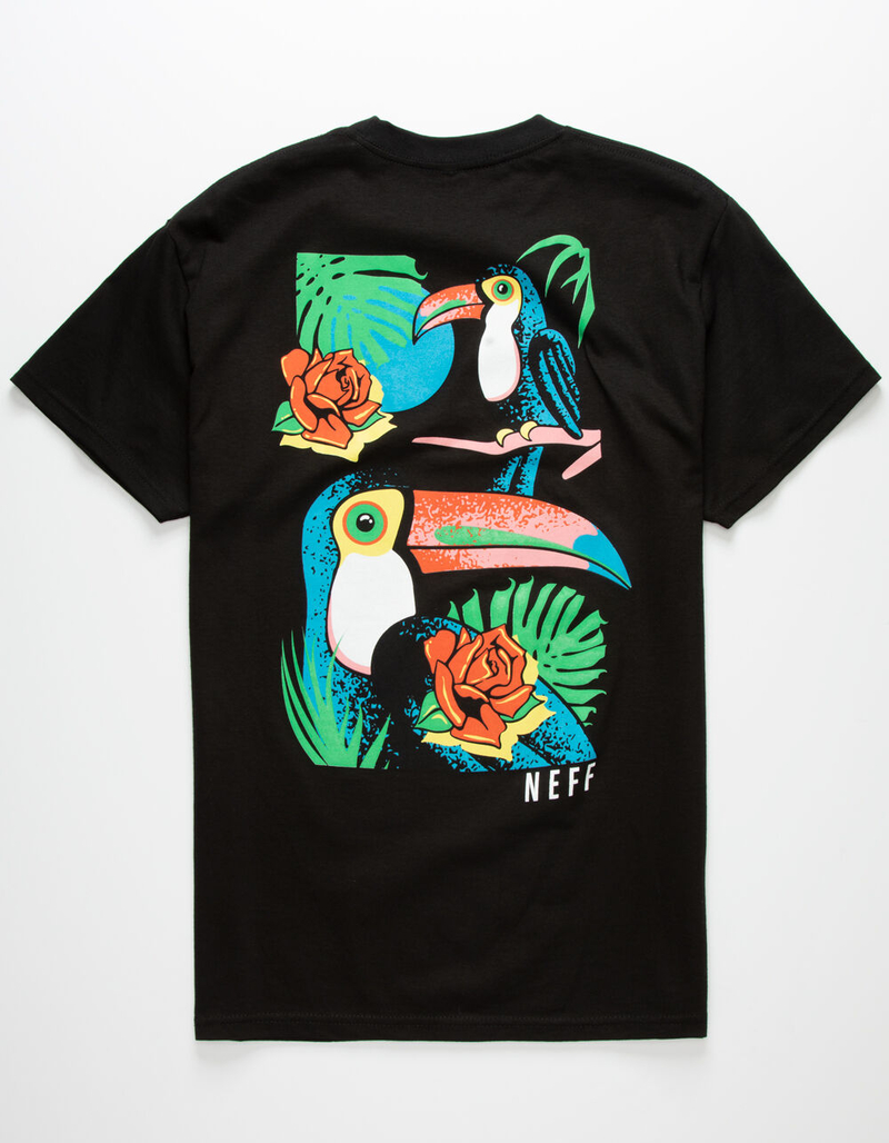 NEFF Birds Of Paradise Mens T-Shirt - BLACK | Tillys