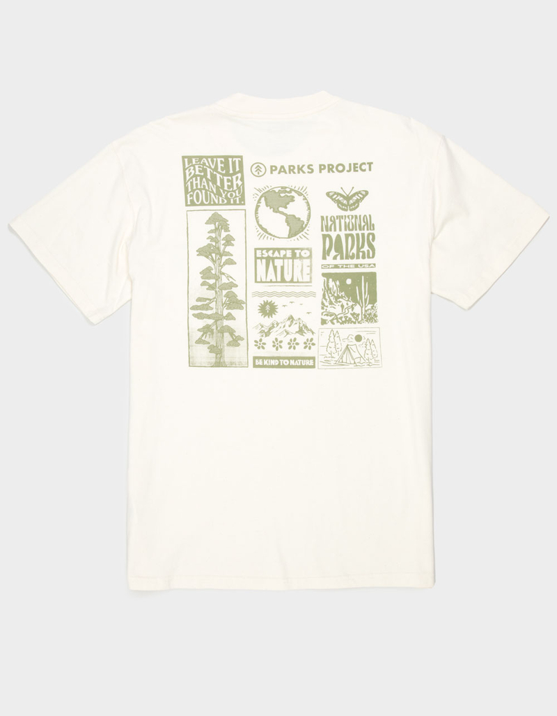 PARKS PROJECT Leave It Better Mens Pocket Tee - NATURAL | Tillys