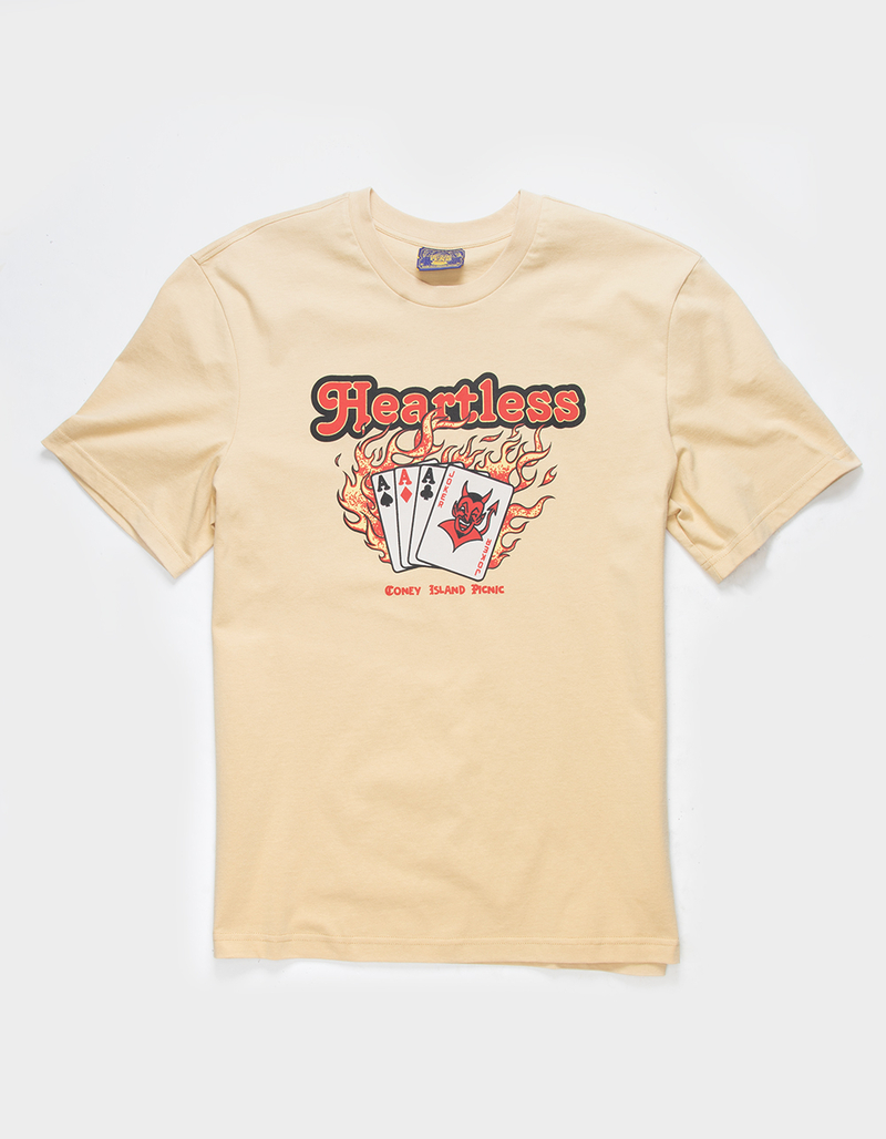 CONEY ISLAND PICNIC Heartless Mens Tee - LIGHT TAN | Tillys