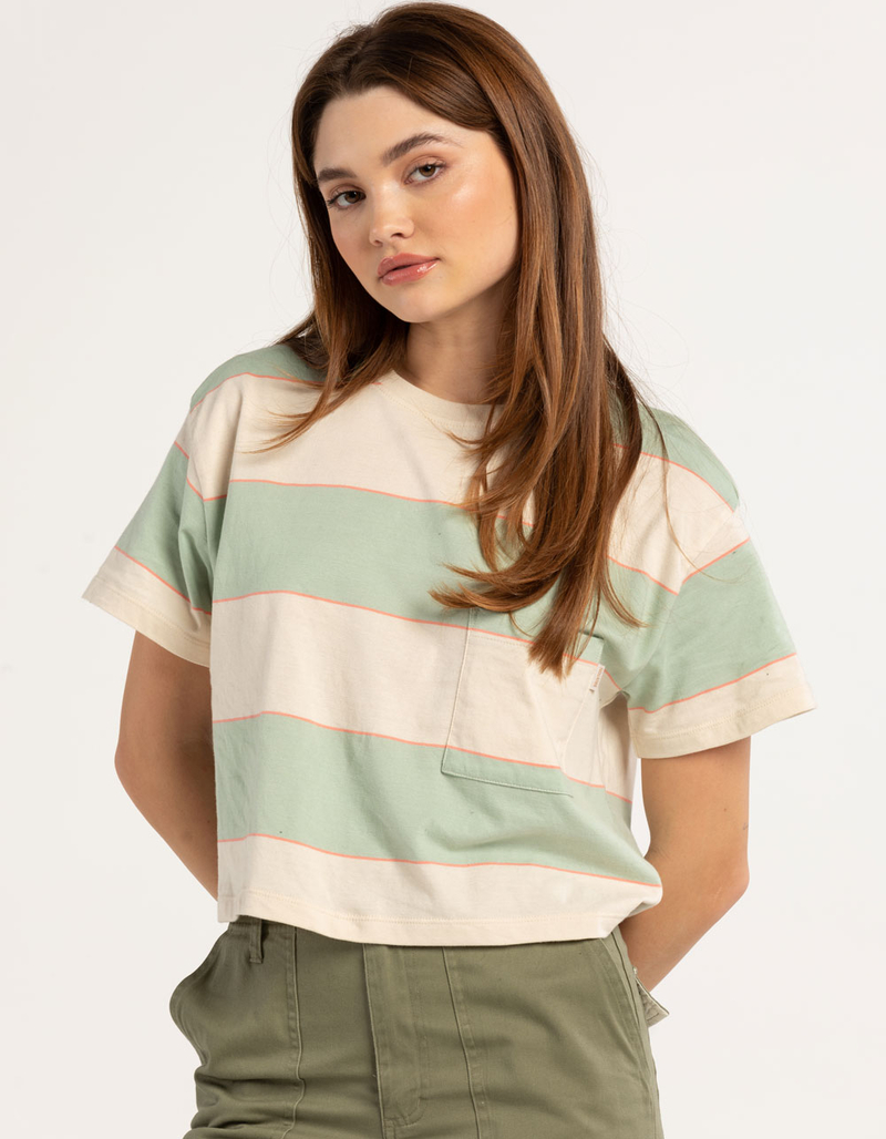BRIXTON Carefree Womens Skimmer Tee - Cream Combo | Tillys