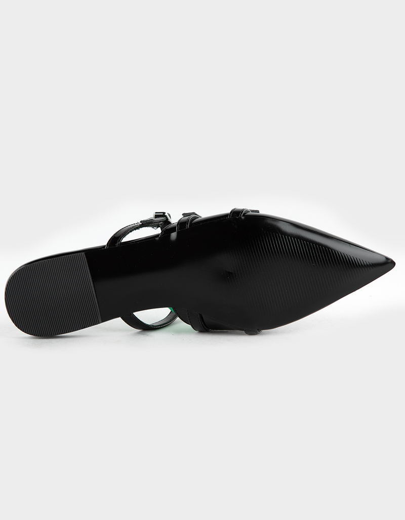STEVE MADDEN Shatter Womens Pointy Flats - BLACK | Tillys