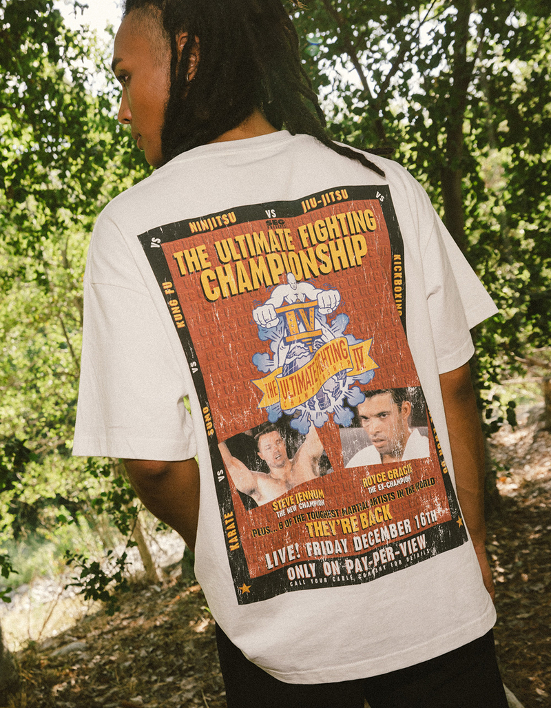 UFC Poster Mens Boxy Tee - WHITE | Tillys