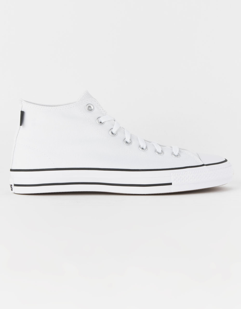 CONVERSE Chuck Taylor All Star Pro Mid Mens Shoes - WHT/BLK - M5/W7 ...