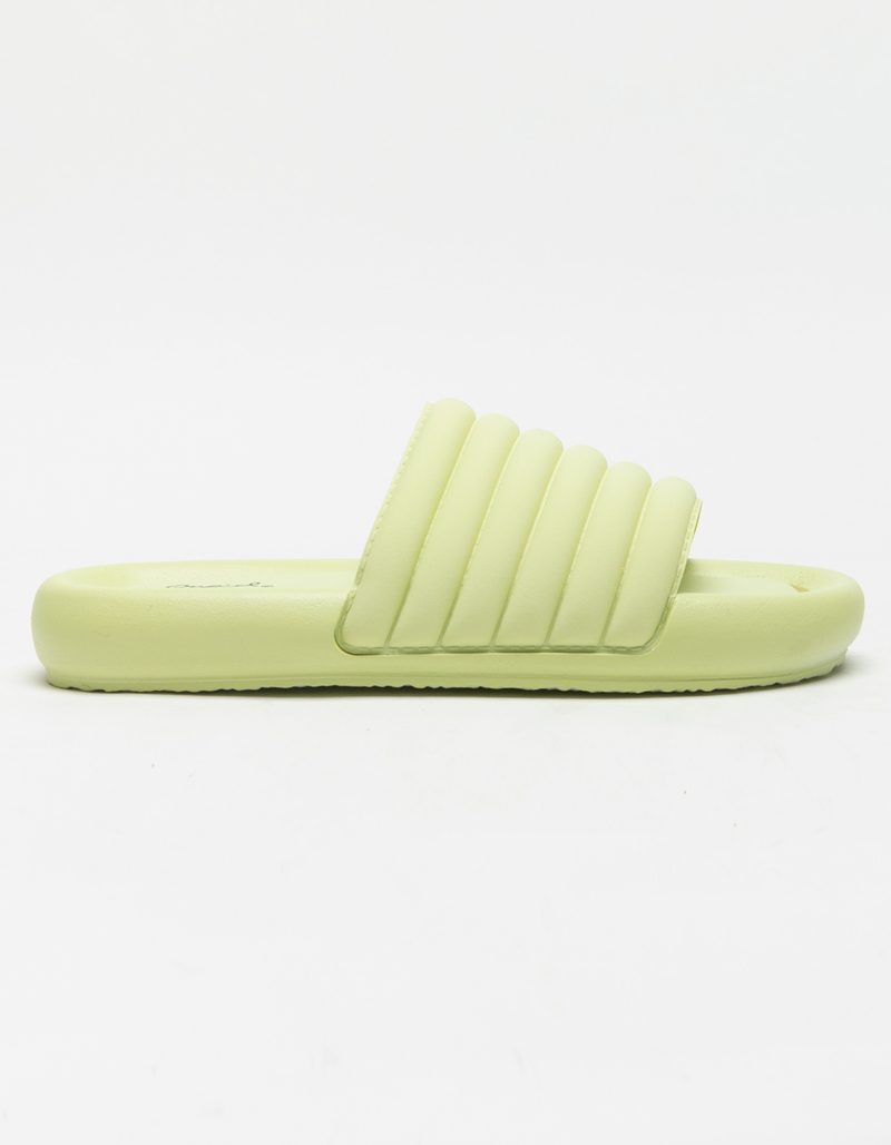 QUPID Puff Womens Slide Sandals - LIME | Tillys